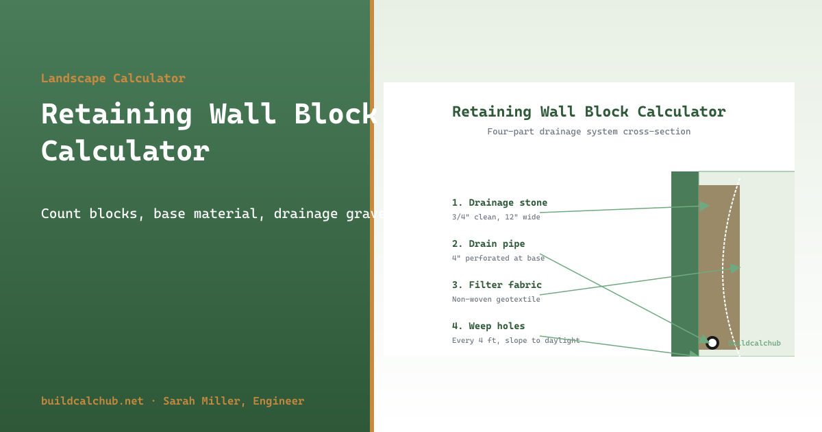 Retaining Wall Cost in 2026: $/face-ft by Material, by Height & the ...